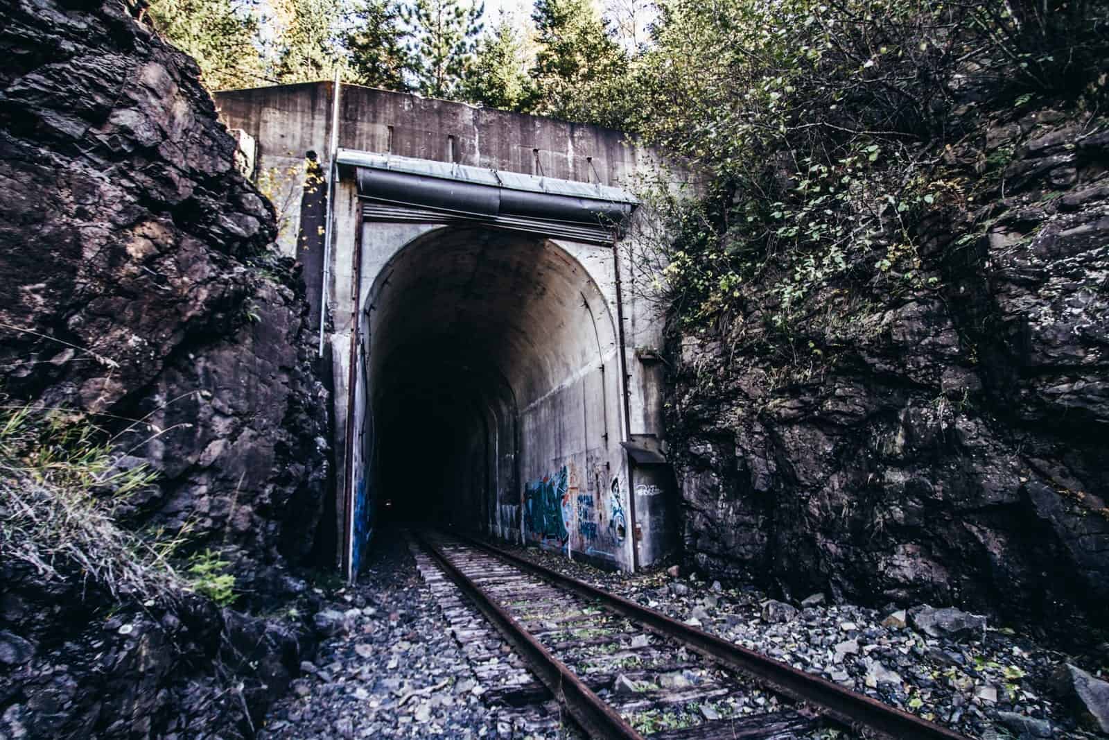 Train Tracks Tunnel